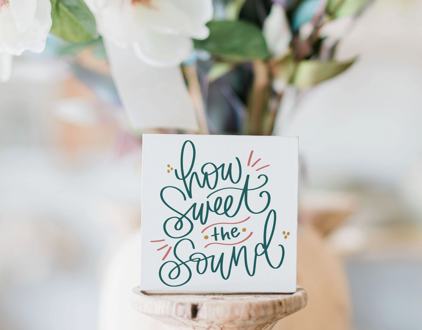 How Sweet The Sound Sign | Breezy Quarters Soap & Bath Factory